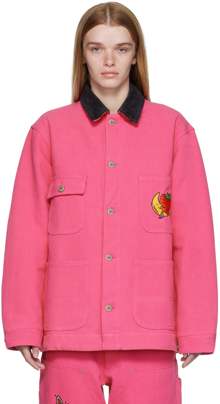 Sky High Farm Workwear Pink Chore Jacket Sky High Farm Workwear