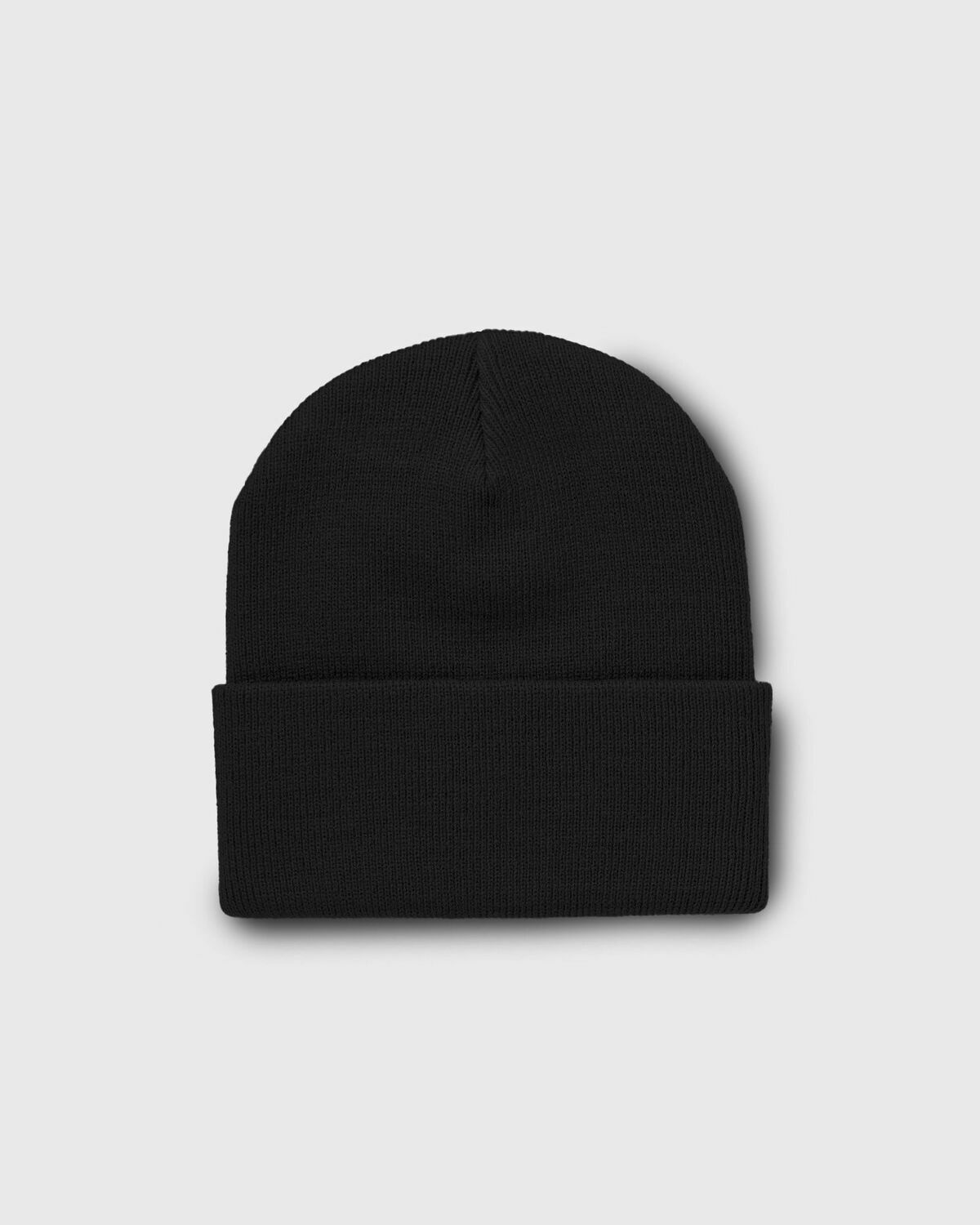 Carhartt Wip Short Watch Beanie Black Beanies Carhartt WIP