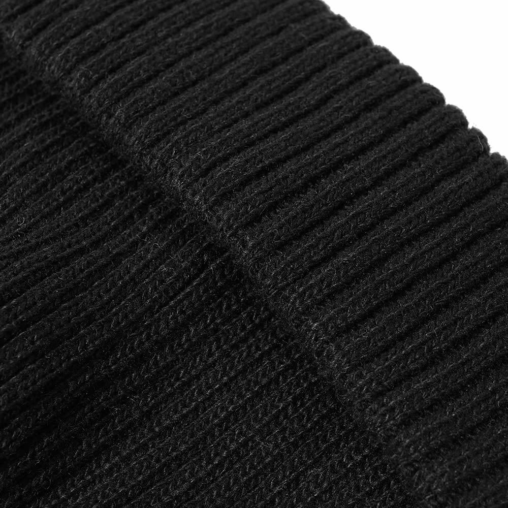 RoToTo Recycled Wool/PL Beanie in Black RoToTo