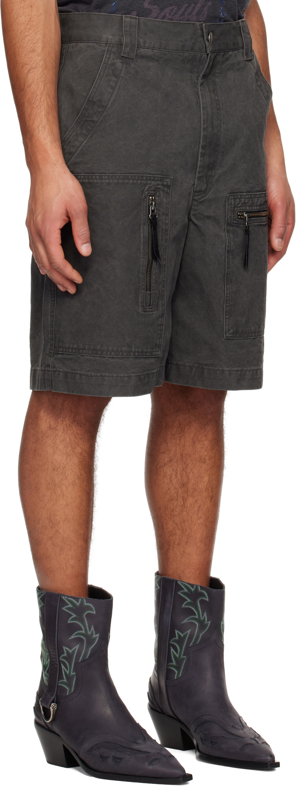 Isabel Marant Black Kyle Denim Shorts Isabel Marant