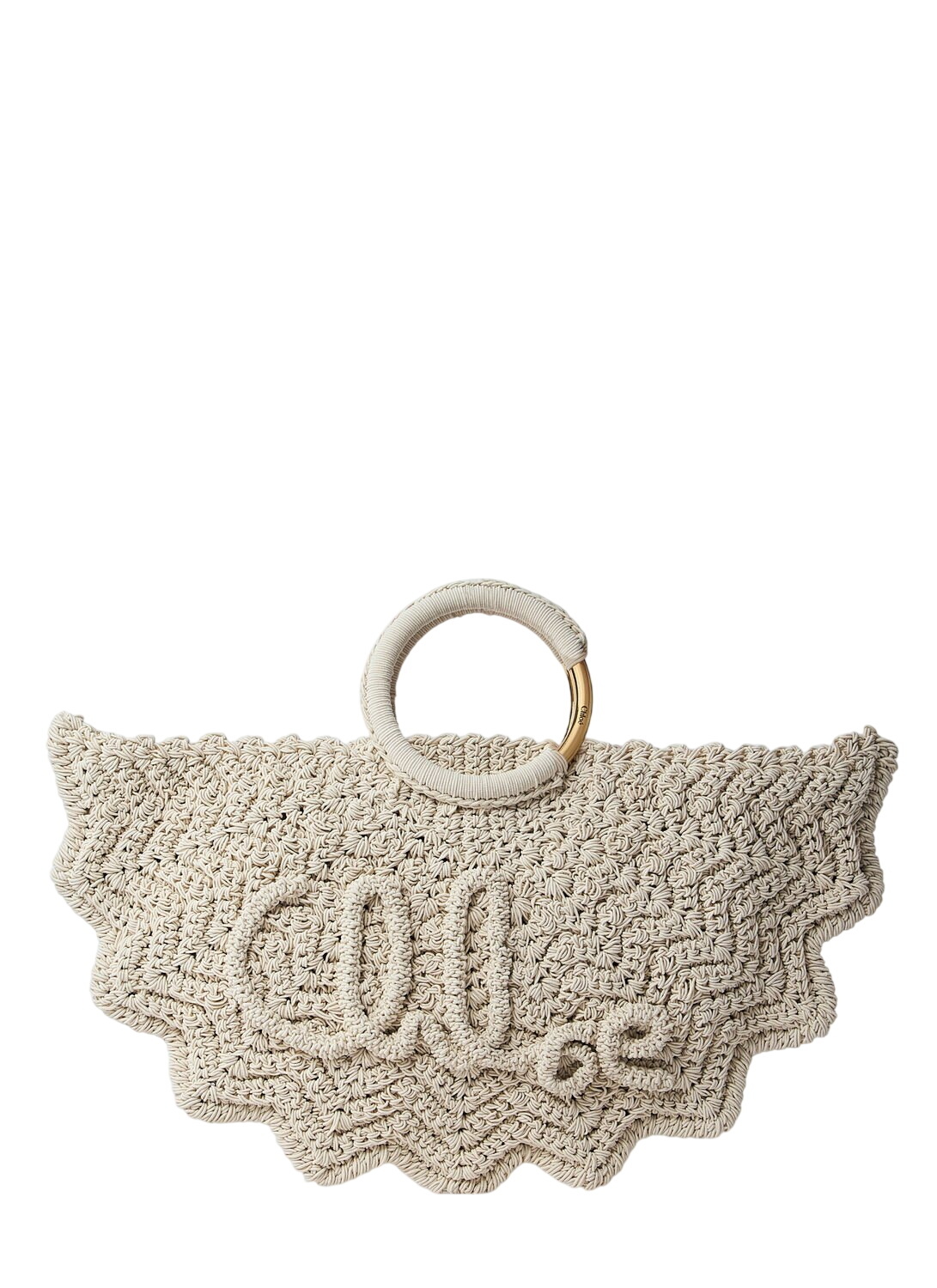 Chloé Small Bracelet Paravent Crochet Tote Bag Chloe