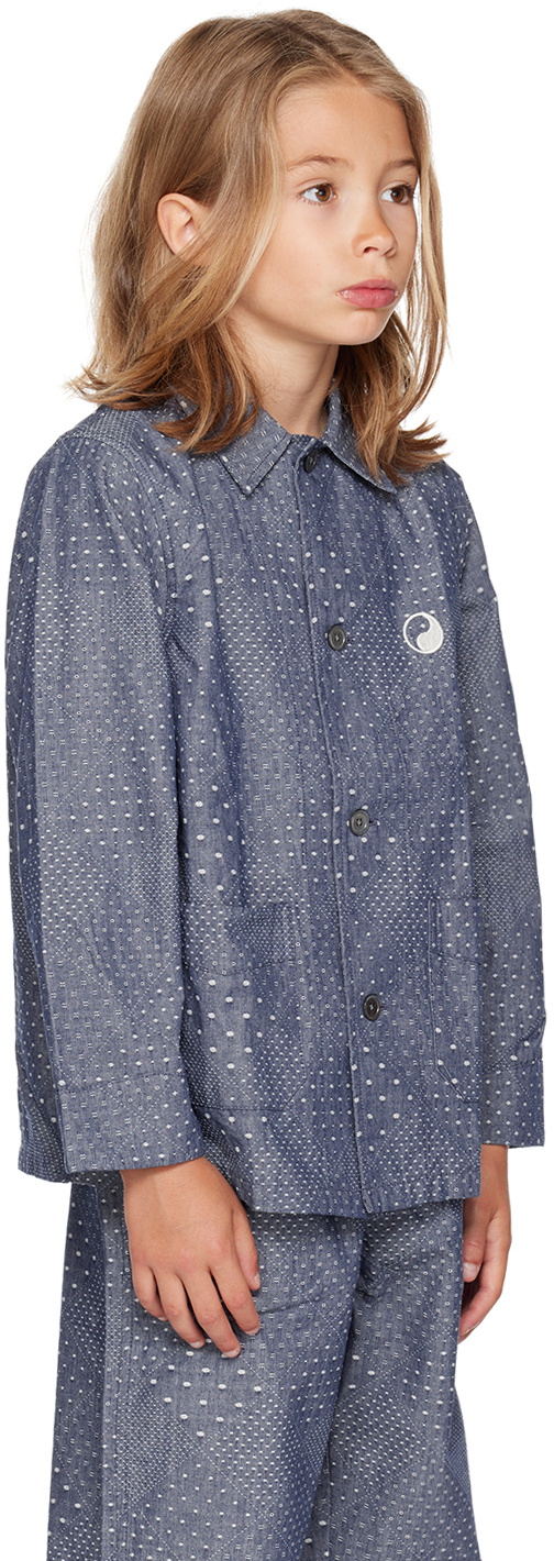 Our Legacy Kids Blue Archive Box Jacket Our Legacy