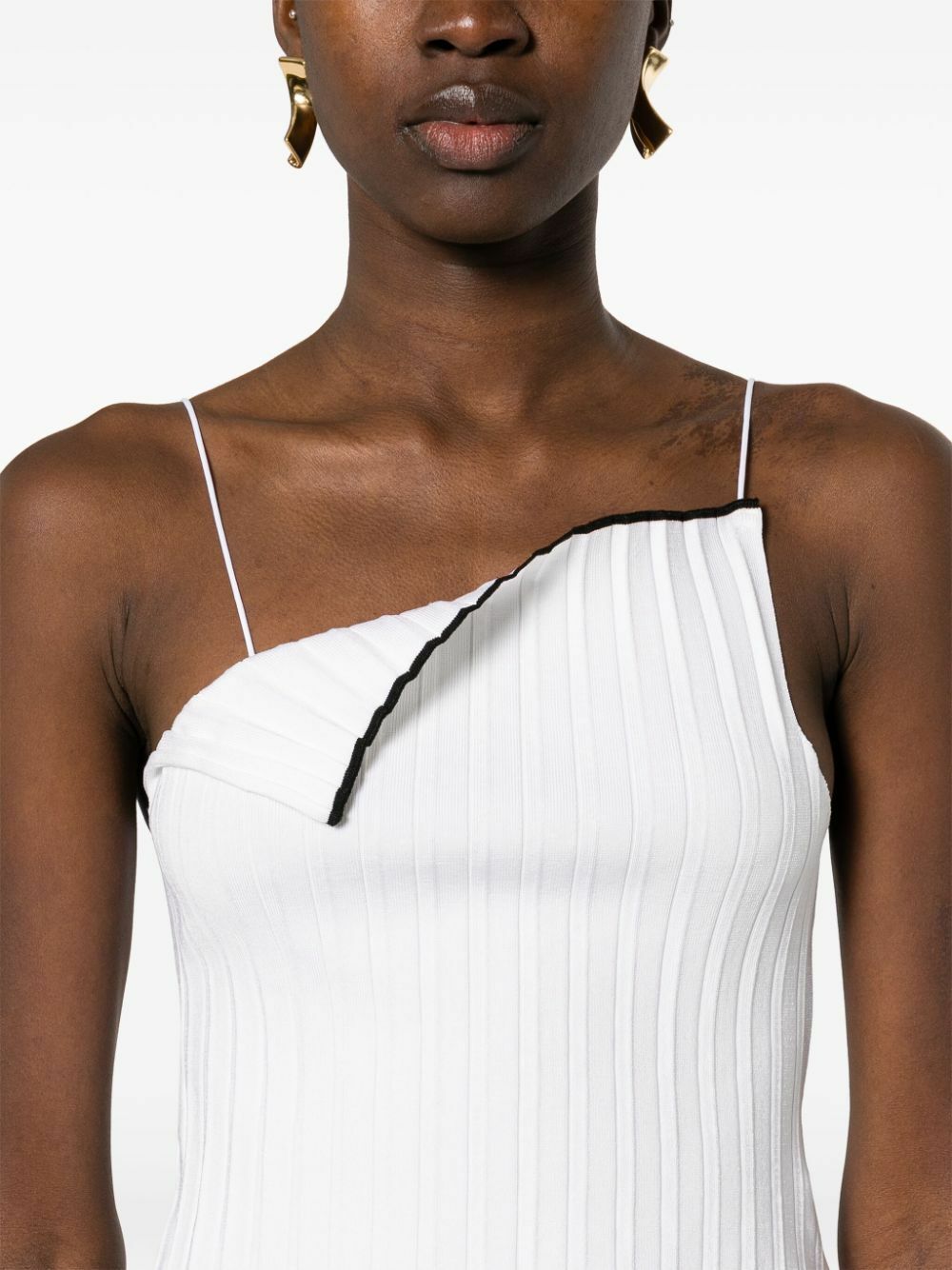 Jacquemus Le Haut Maille Plissé Tank Top Jacquemus