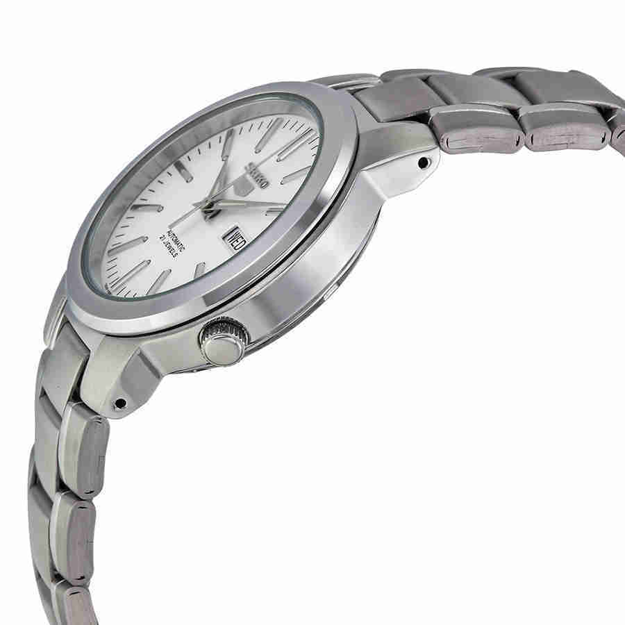Seiko 5 Automatic White Dial Mens Watch SNKA01 Seiko
