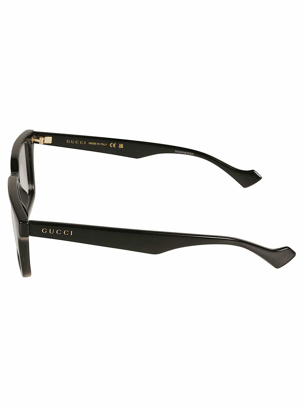 Gucci Eyewear Rectangle Logo Lens Frame Gucci