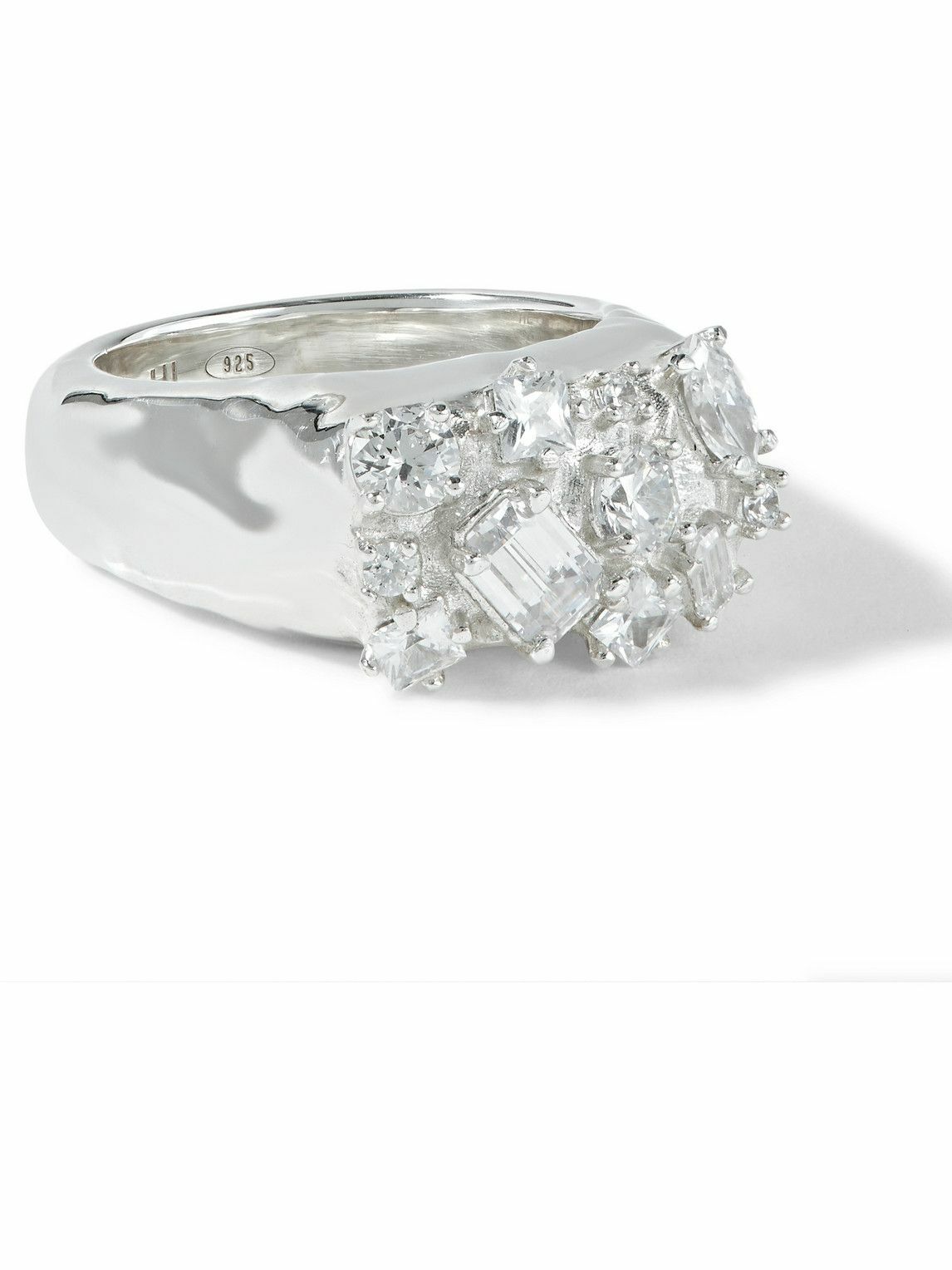 Hatton Labs - Sterling Silver Cubic Zirconia Ring - Silver Hatton Labs