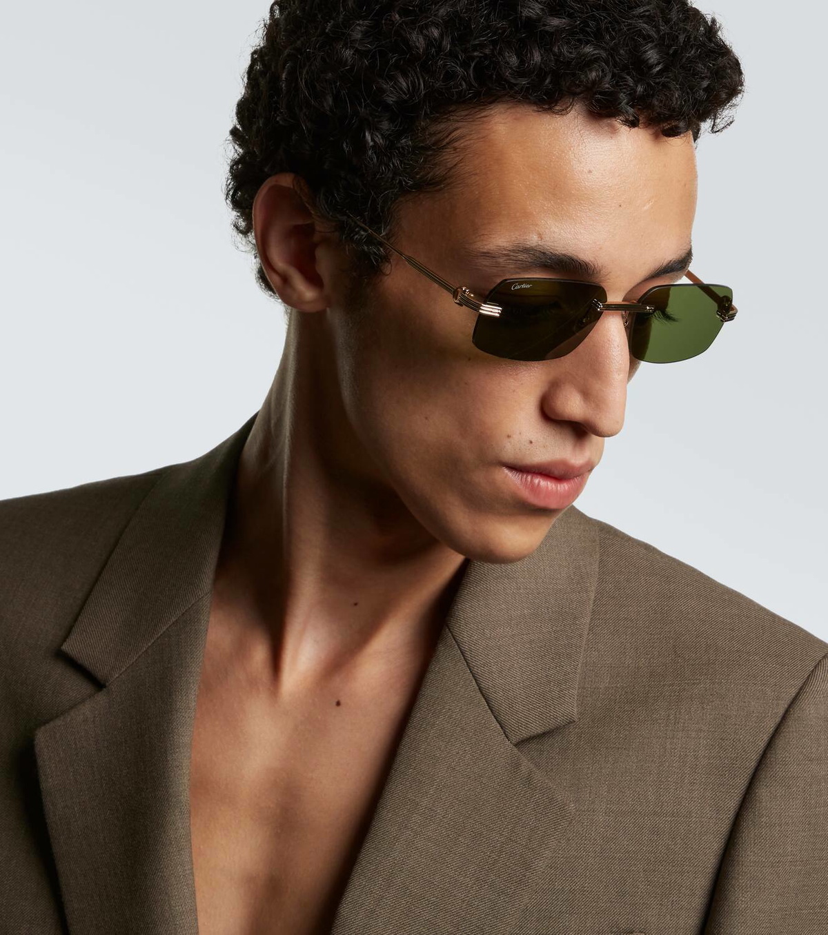 Cartier Eyewear Collection Rectangular sunglasses Cartier