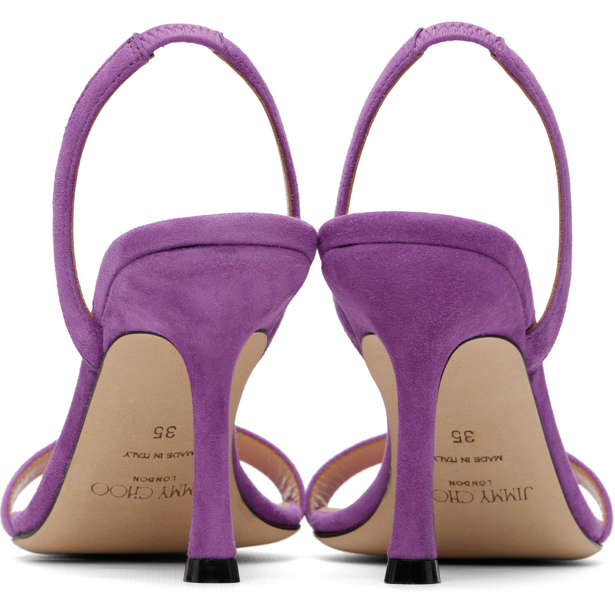 Jimmy Choo Purple Jenn 85 Heeled Sandals Jimmy Choo