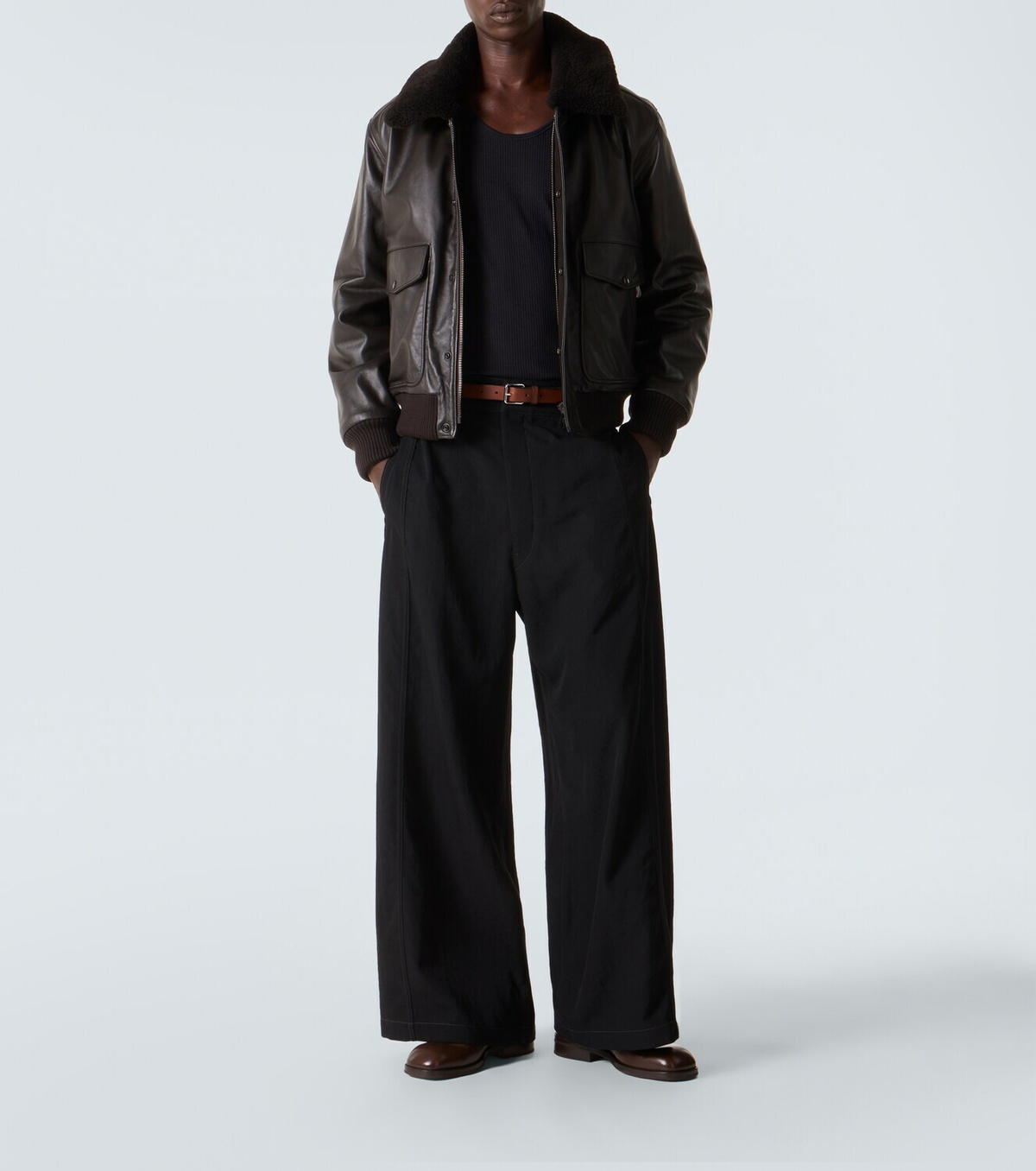 Lemaire Leather Derby shoes Lemaire