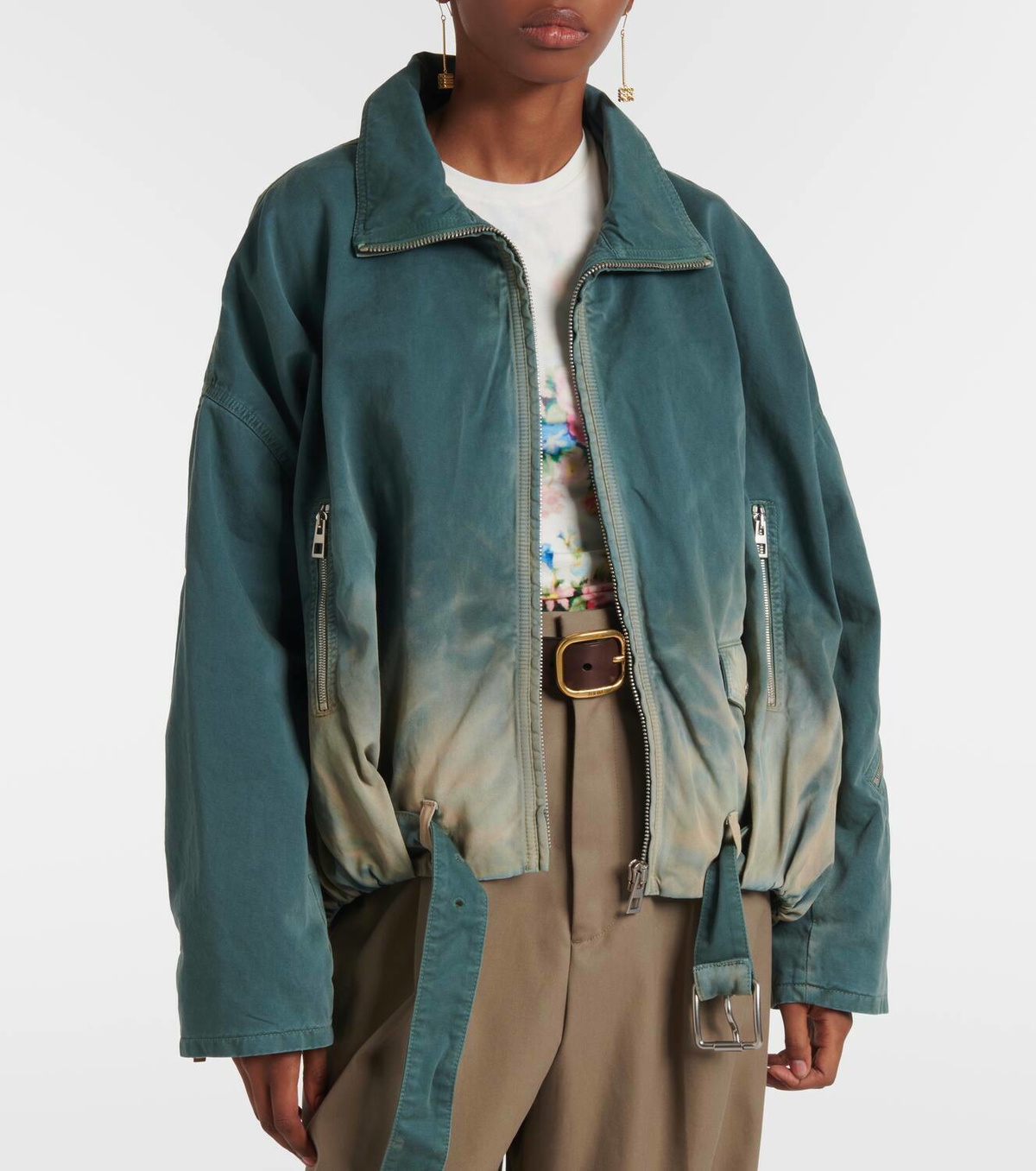 Loewe Balloon cotton gabardine jacket Loewe