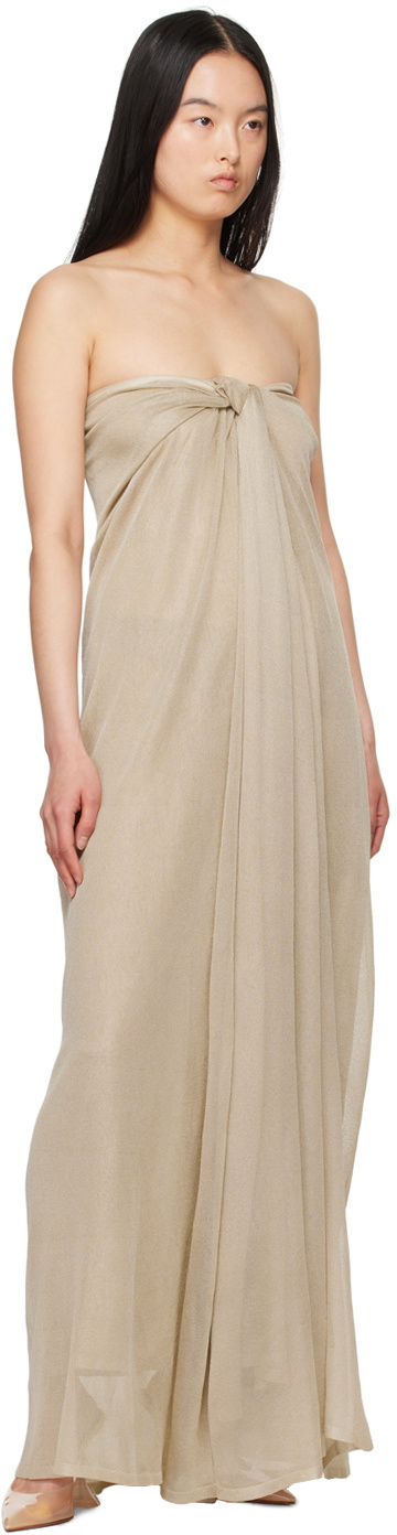 Interior Beige 'The Ona' Maxi Dress Interior