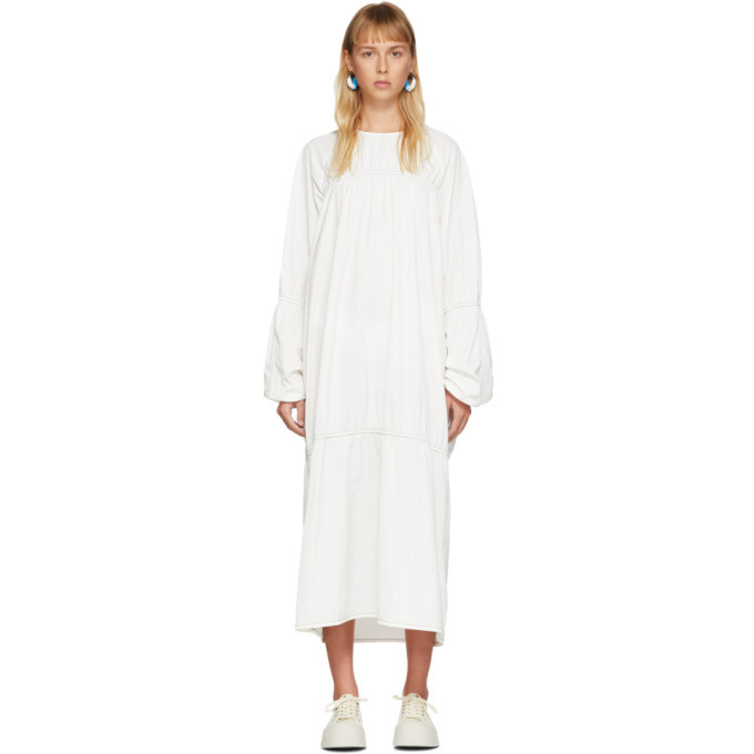 Sunnei White Elastic Dress Sunnei