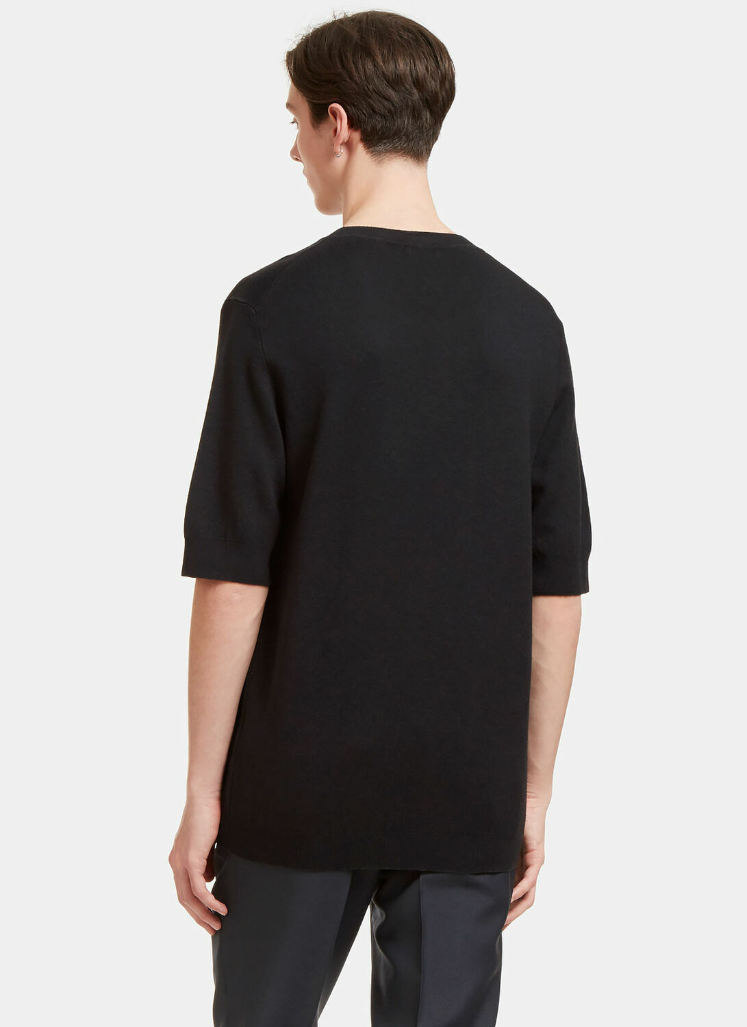 Aiezen Silk and Cashmere-Blend Fine-Knit T-Shirt Aiezen