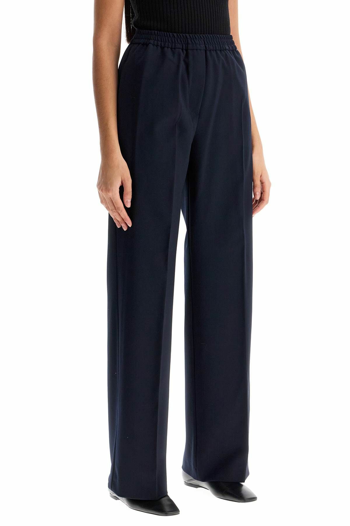 WEEKEND MAX MARA petra stretch wool trousers Blue Weekend Max Mara