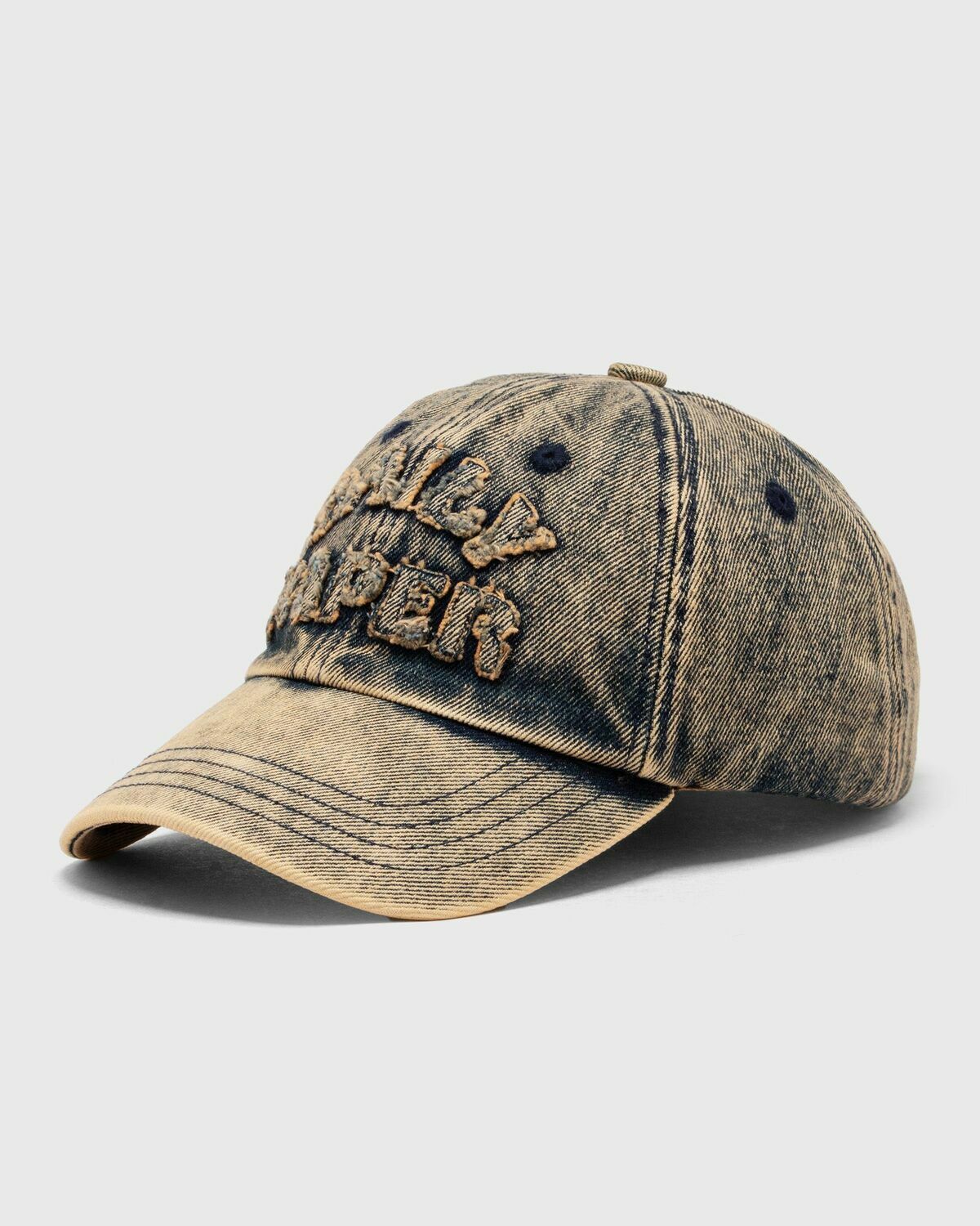 Daily Paper Dias arch stack denim cap Brown Men Daily Paper