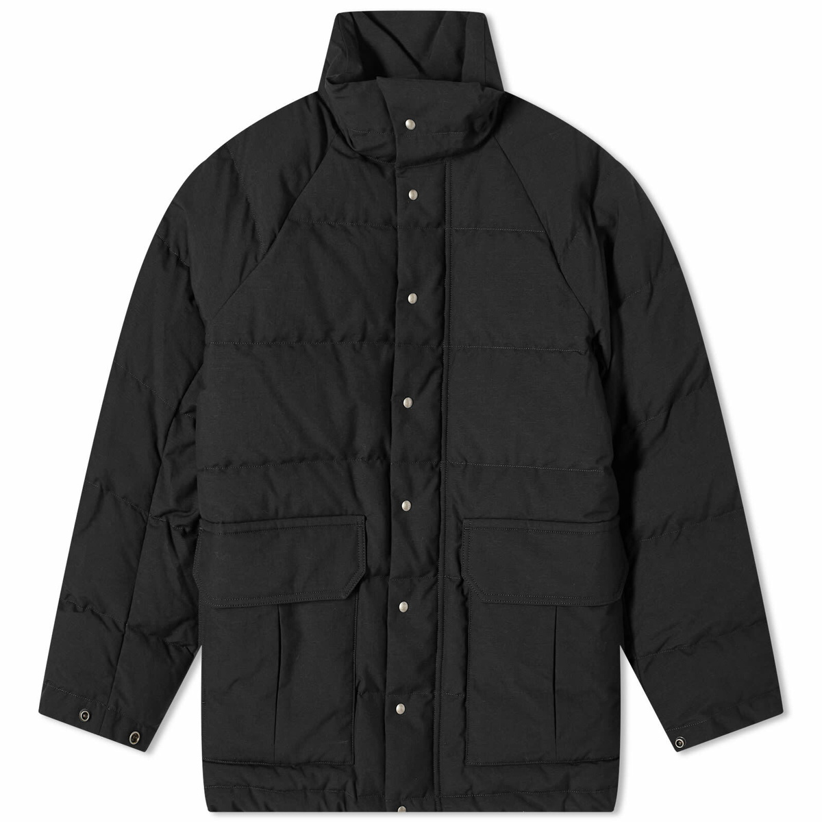 Visvim Men's Ulmer Down Coat in Navy Visvim