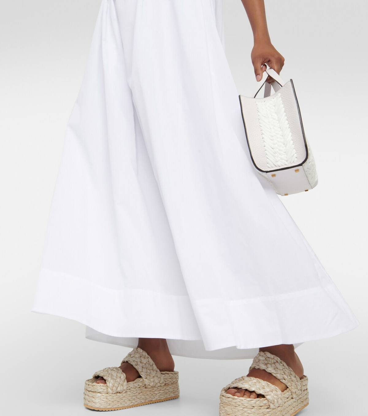 Asceno Heather cotton batiste maxi dress ASCENO