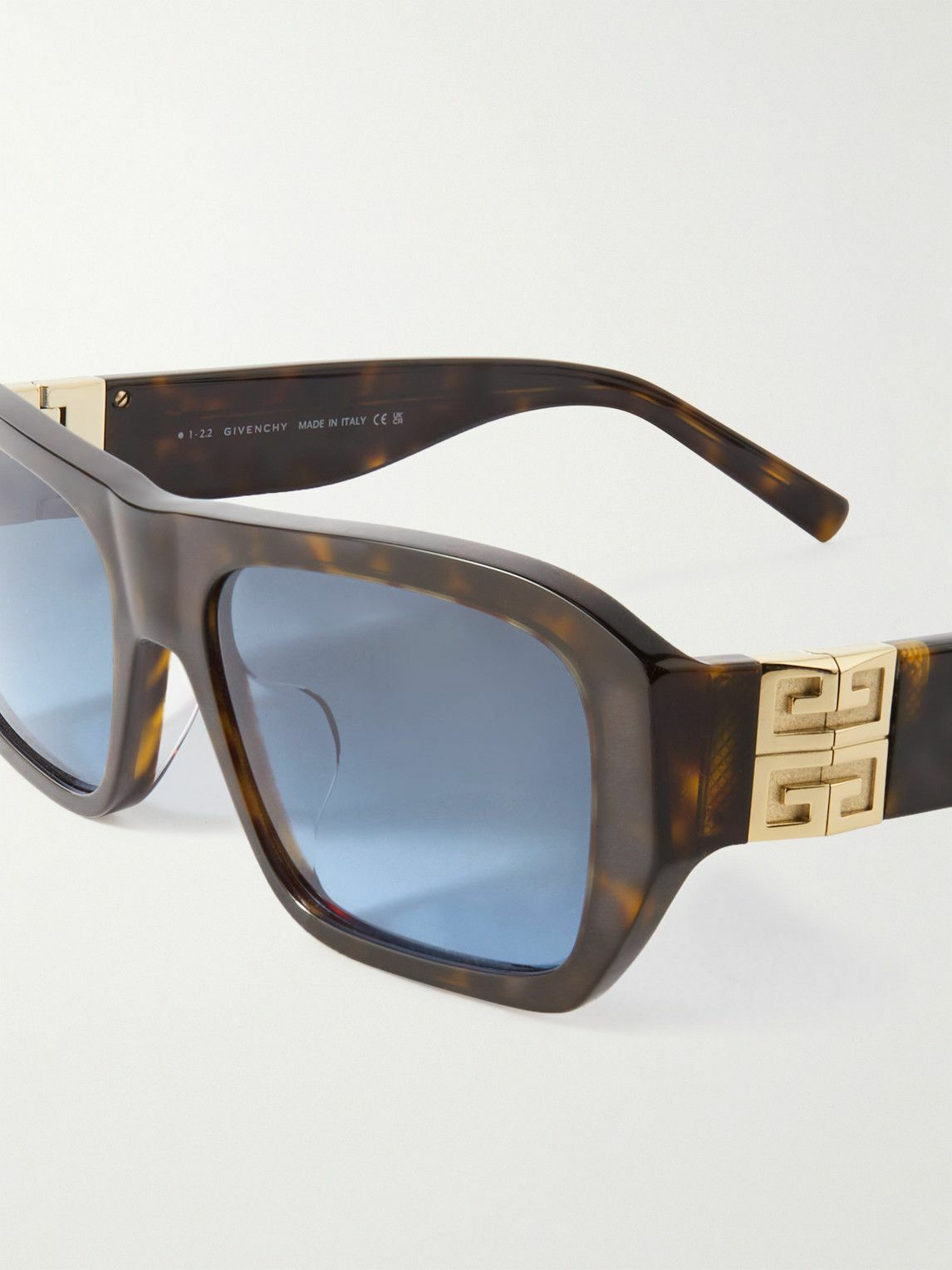 Givenchy - 4G Sun Square-Frame Tortoiseshell Acetate Sunglasses Givenchy