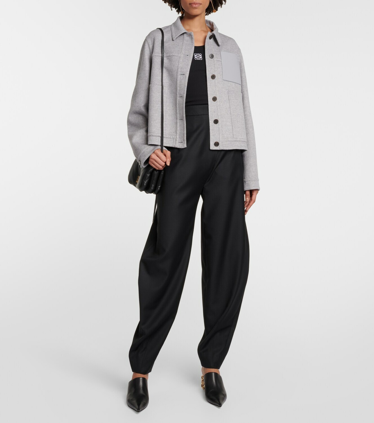 Loewe Wool and cashmere jacket Loewe
