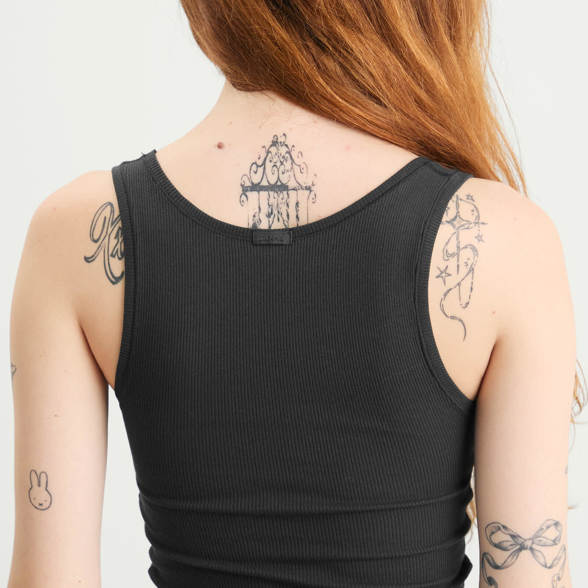 SKIMS Women's Cotton Rib Bundle Tank in Bone Multi SKIMS