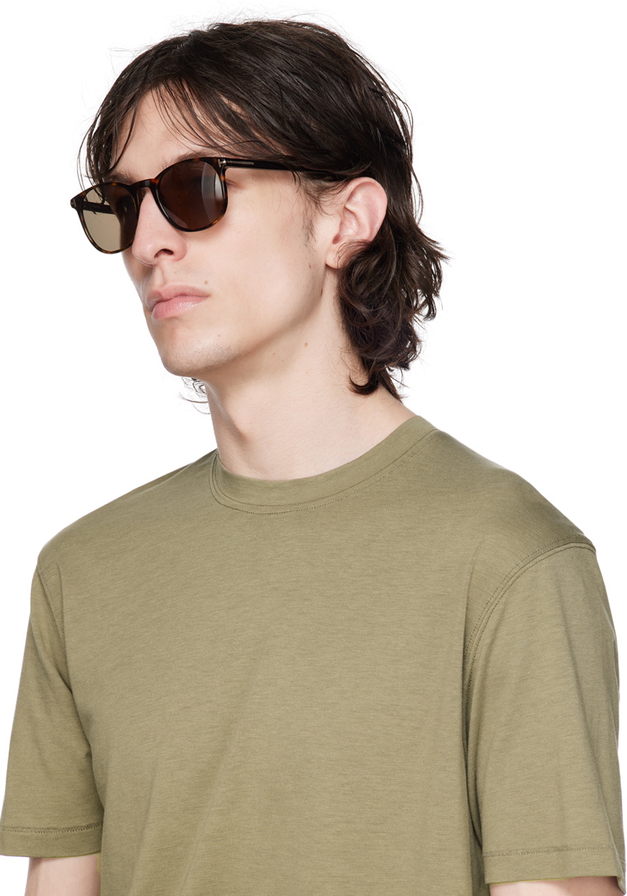 TOM FORD Tortoiseshell Ansel Sunglasses TOM FORD