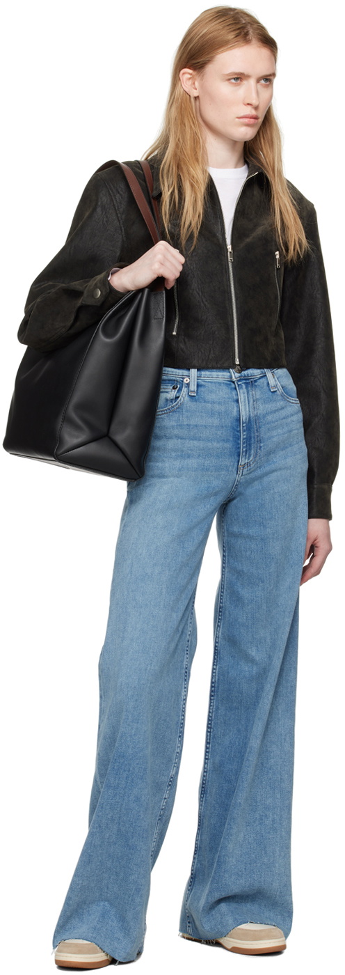 rag & bone Black Passenger Tote Rag and Bone