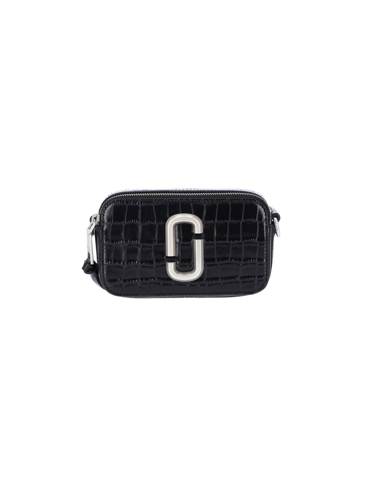 Marc Jacobs The Croc-embossed Shoulder Snapshot Bag Marc Jacobs