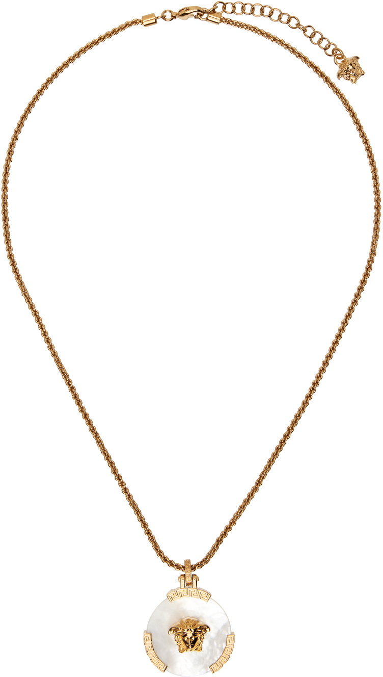 Versace Gold Medusa Necklace Versace