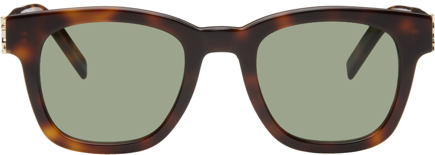 Saint Laurent Tortoiseshell SL M124 Sunglasses Saint Laurent