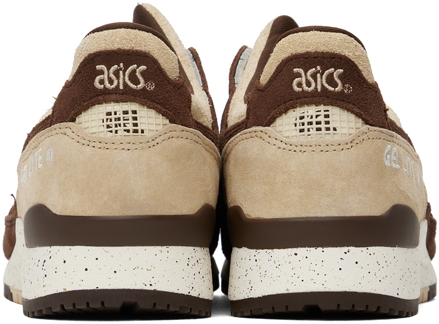 Asics Brown & Off-White Gel-Lyte III OG Sneakers ASICS