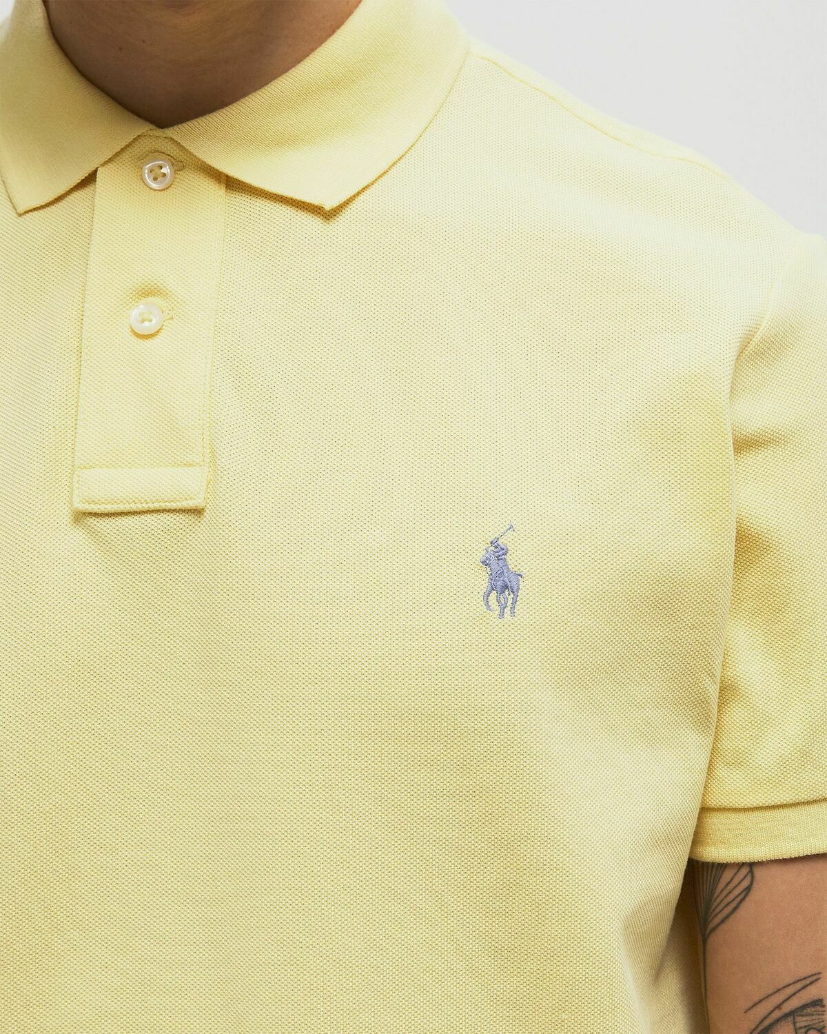 Polo Ralph Lauren POLO SHIRT yellow Men Polo Ralph Lauren