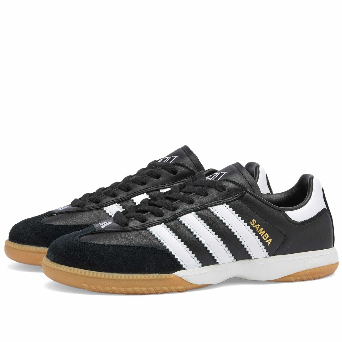 Adidas SAMBA MN Sneakers in Core Black/Ftwr White/Gum adidas