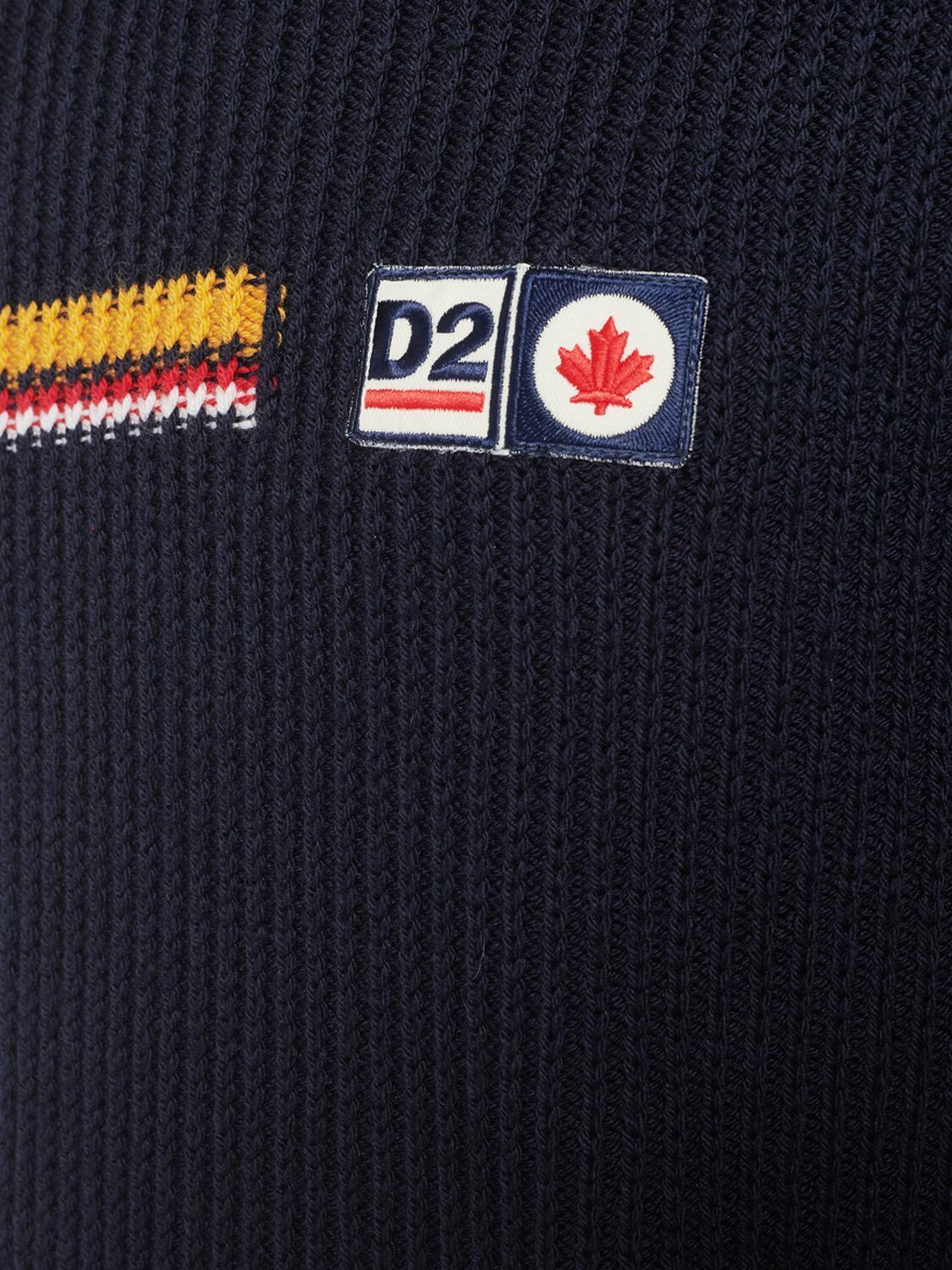 DSQUARED2 Wool Crewneck Logo Sweater Dsquared2