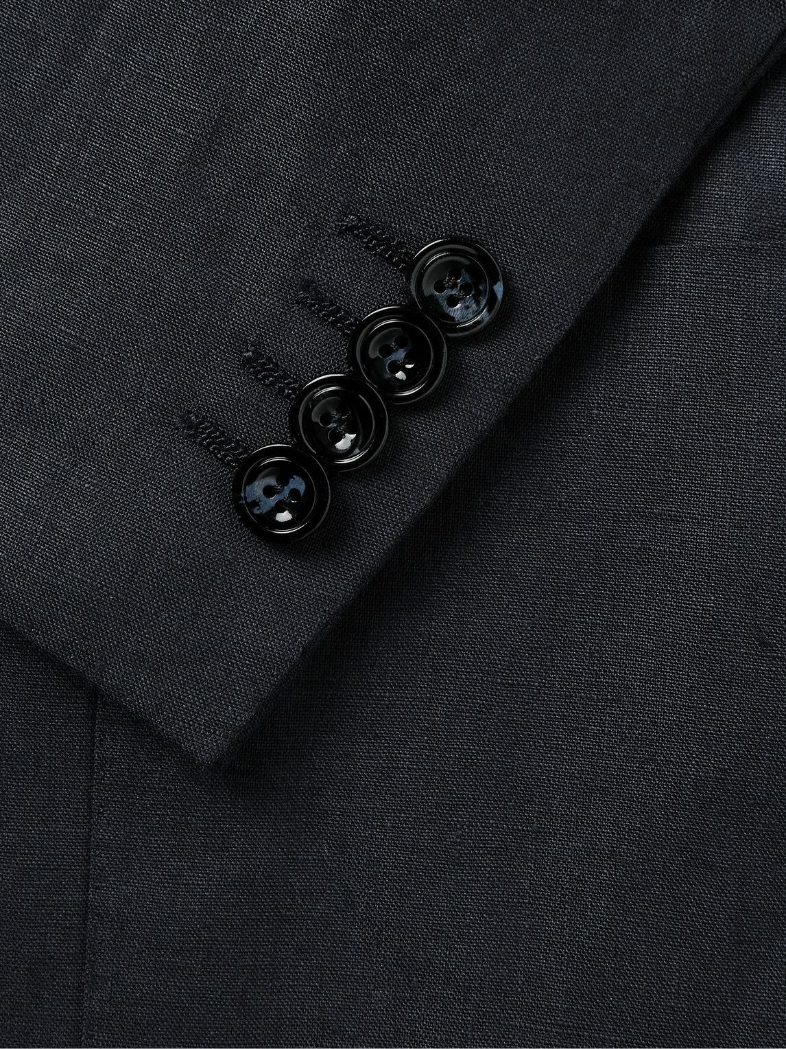 Kiton - Linen Blazer - Blue Kiton