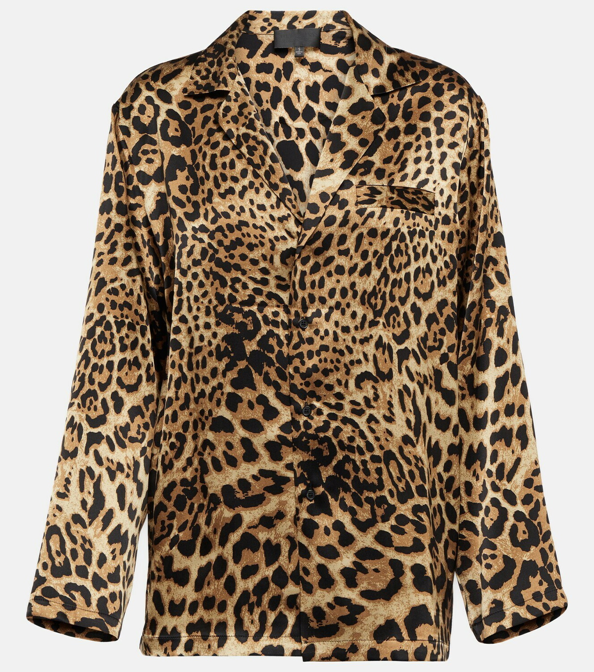 Nili Lotan - Juste leopard-print silk twill shirt Nili Lotan