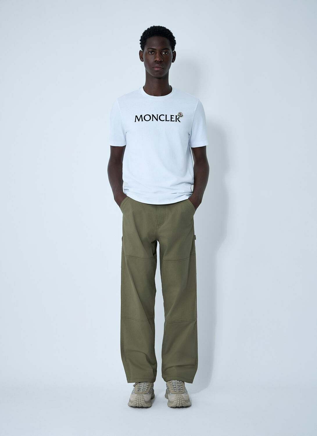 Moncler Logo Motif T-Shirt Moncler