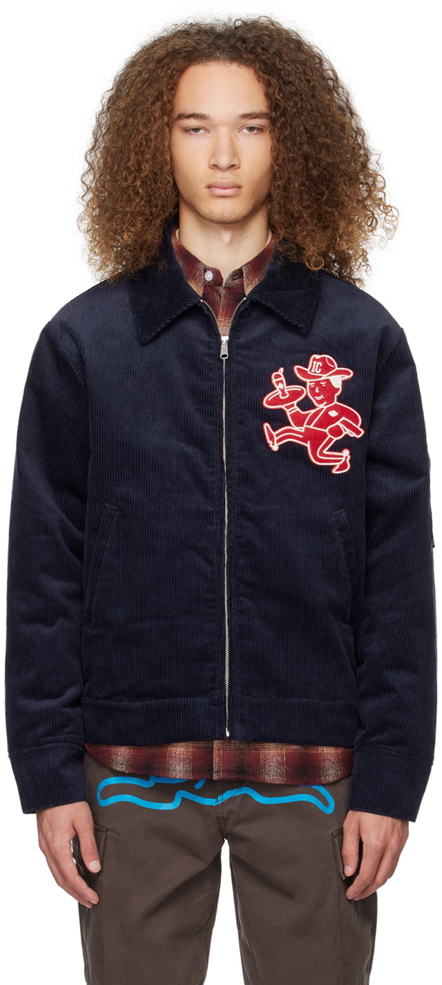 ICECREAM Navy Patch Jacket ICECREAM