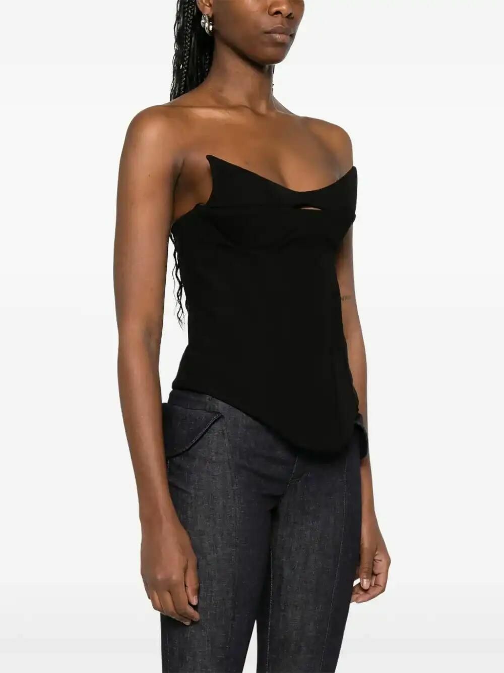Mugler Sleeveless Corset Top Mugler
