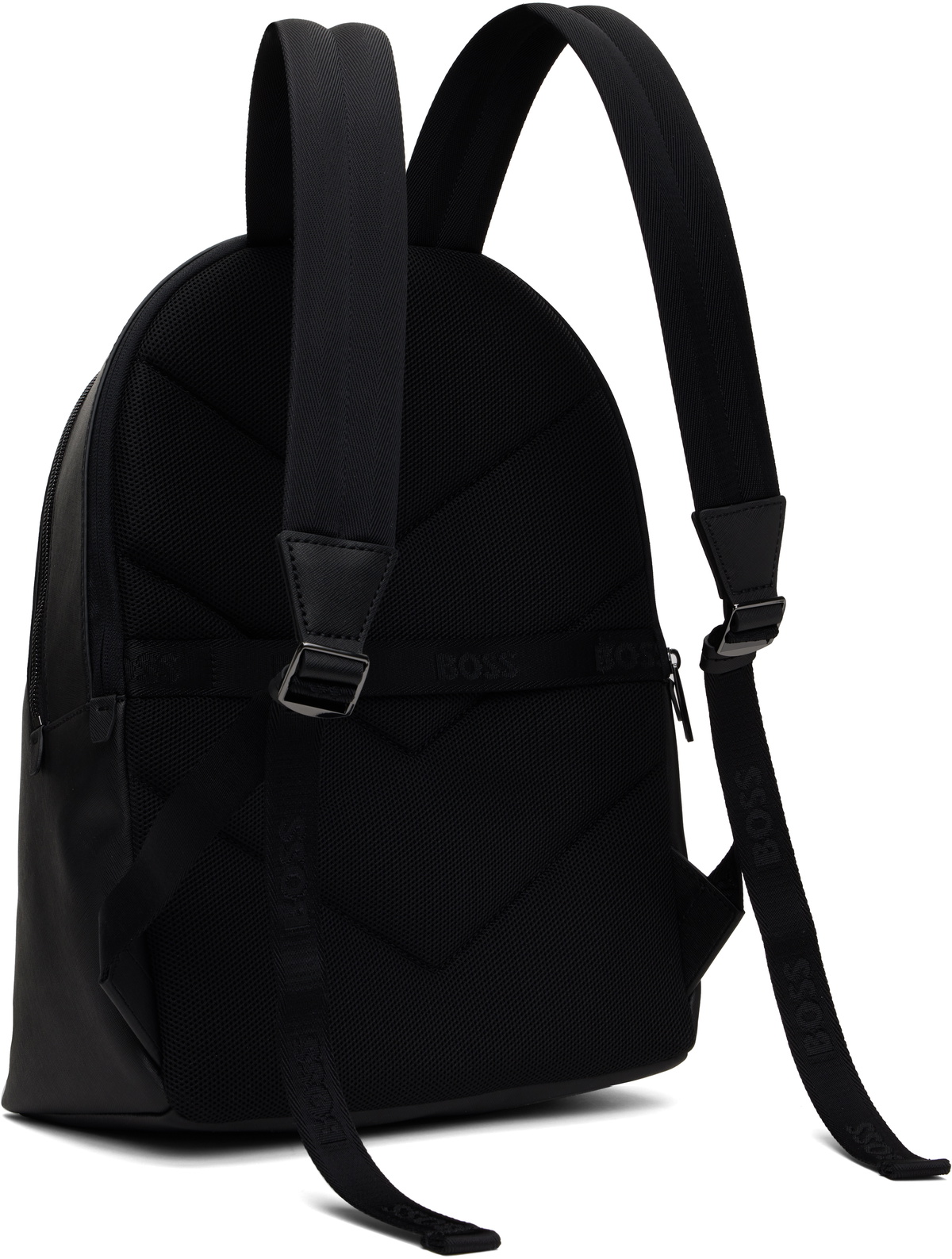 BOSS Black Monogram Pocket Backpack BOSS