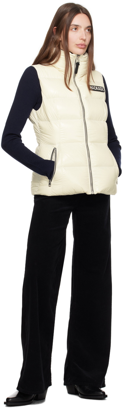 MACKAGE Off-White Chaya Down Vest Mackage