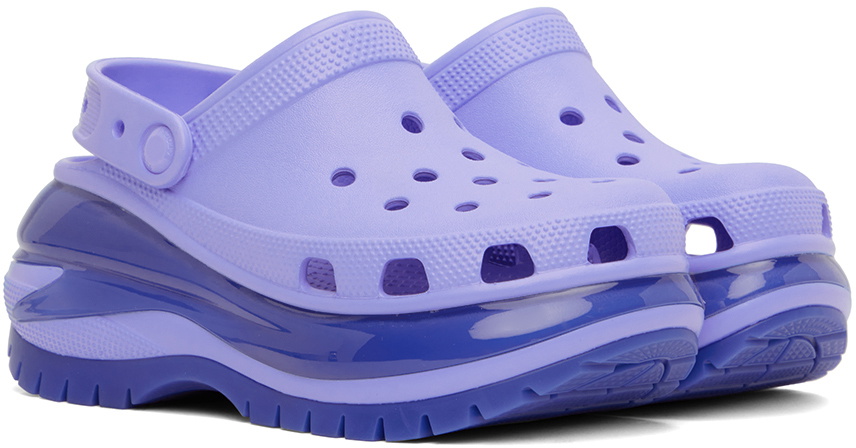 Crocs Blue Mega Crush Clogs Crocs