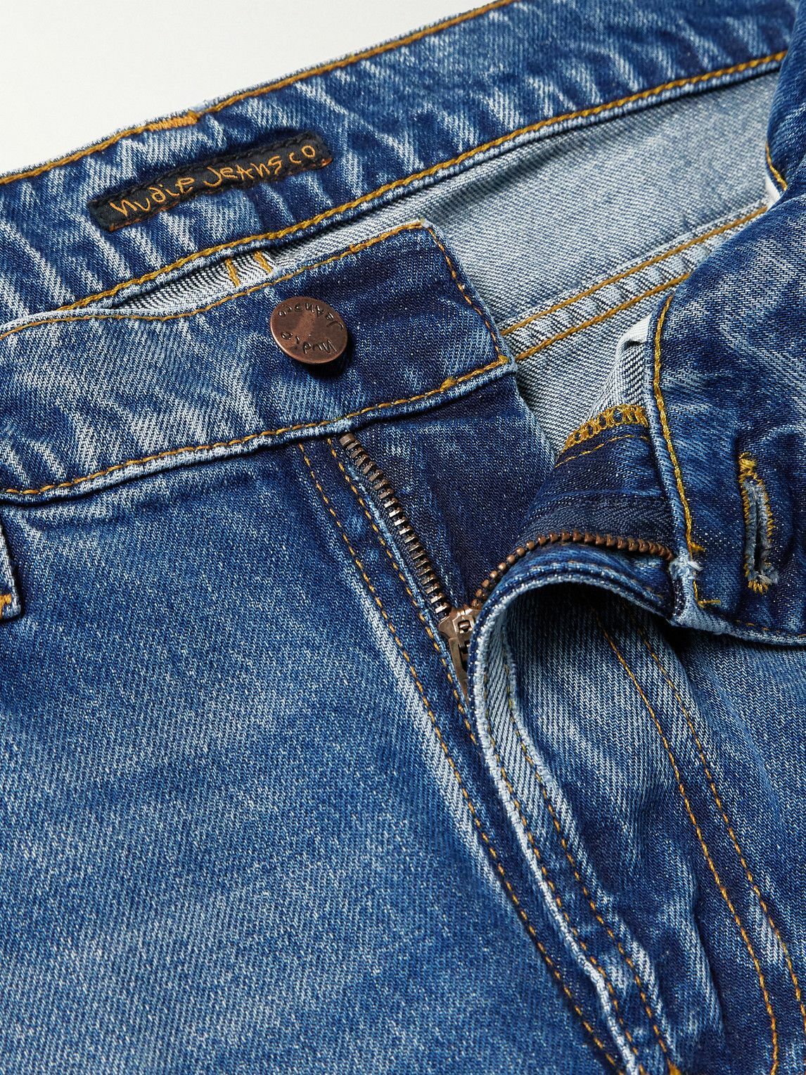 Nudie Jeans - Lean Dean Slim-Fit Jeans - Blue Nudie Jeans Co