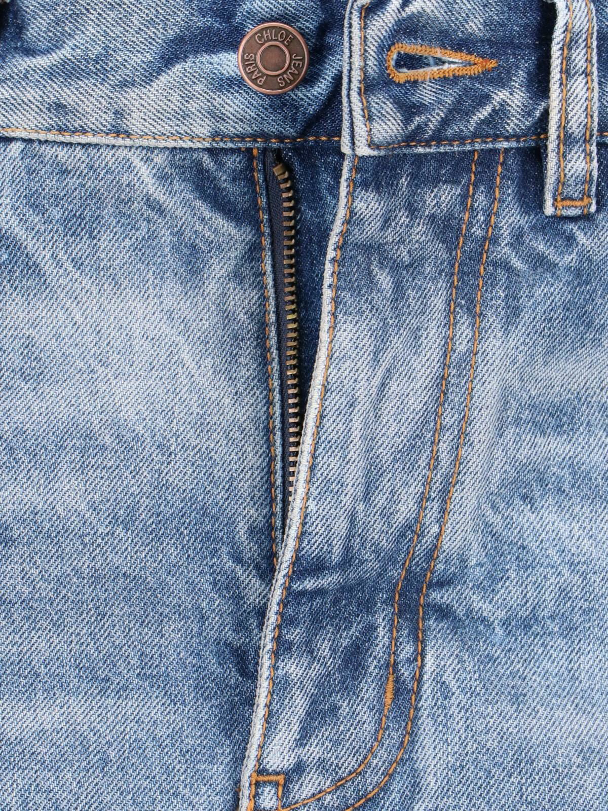 Chloé patchwork Bootcut Jeans Chloe