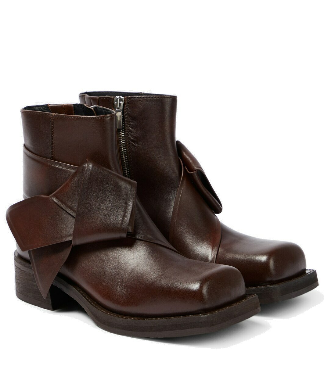 Acne Studios Musubi leather ankle boots Acne Studios