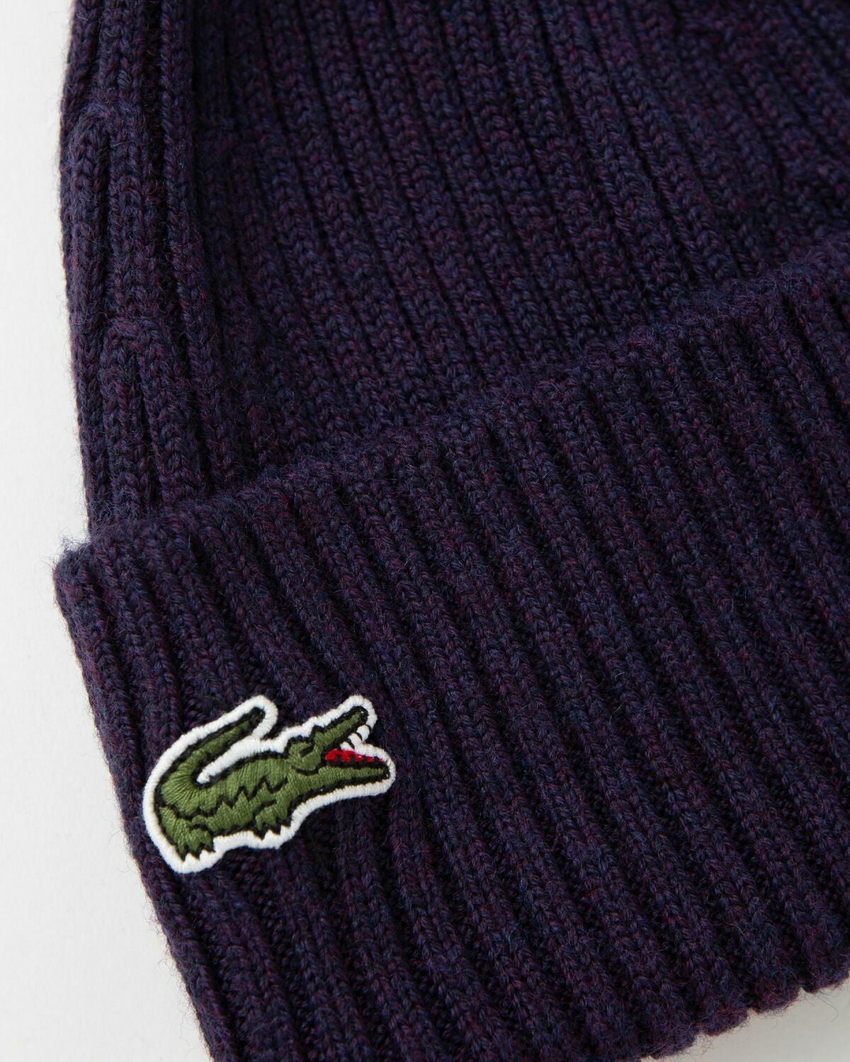 Lacoste KNITTED CAPS Purple Mens Beany Lacoste