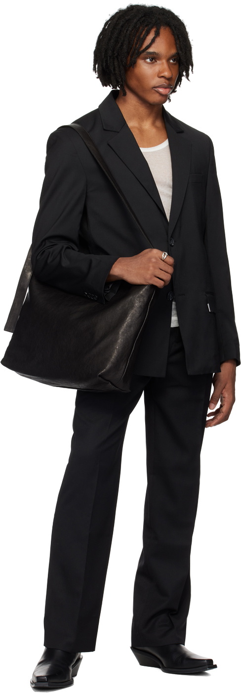 Han Kjobenhavn Black Boxy Trousers Han Kjobenhavn