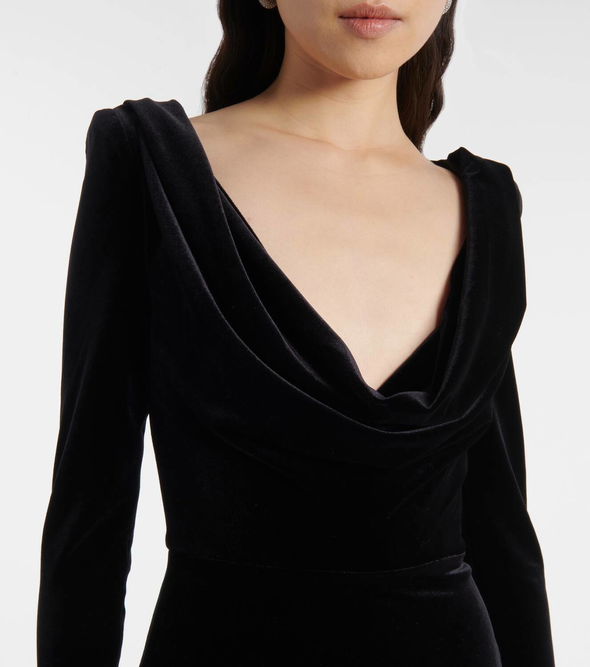 Alex Perry Velvet corset dress Alex Perry
