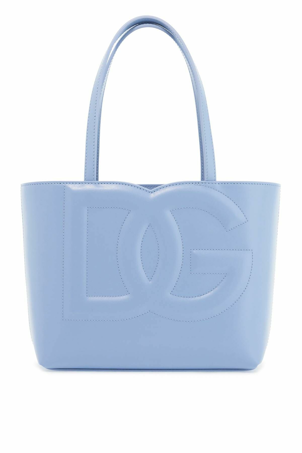 DOLCE & GABBANA dg logo small tote bag Light blue Dolce & Gabbana