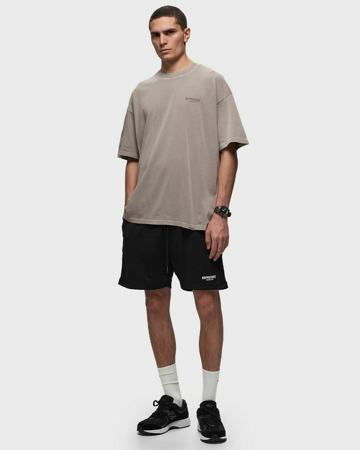 Represent Represent Owners Club T Shirt Brown Shortsleeves Represent