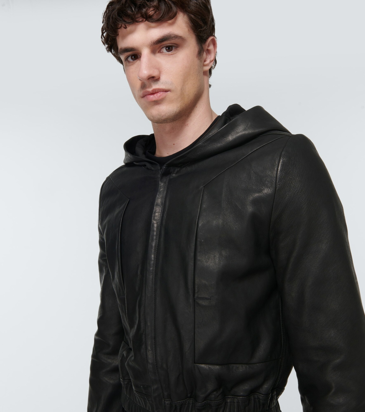 Rick Owens - Leather jacket Rick Owens
